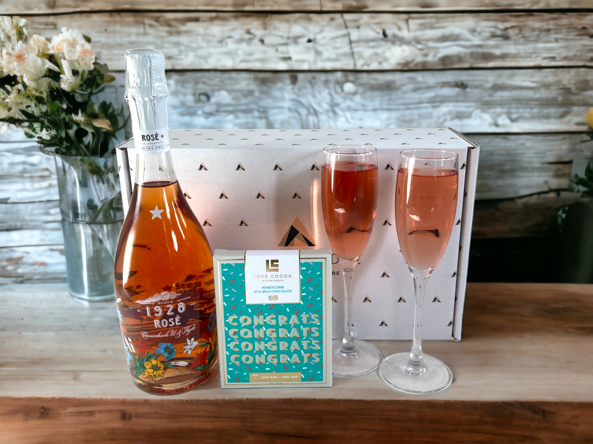 Congratulations Fizz and Chocolate Gift Box